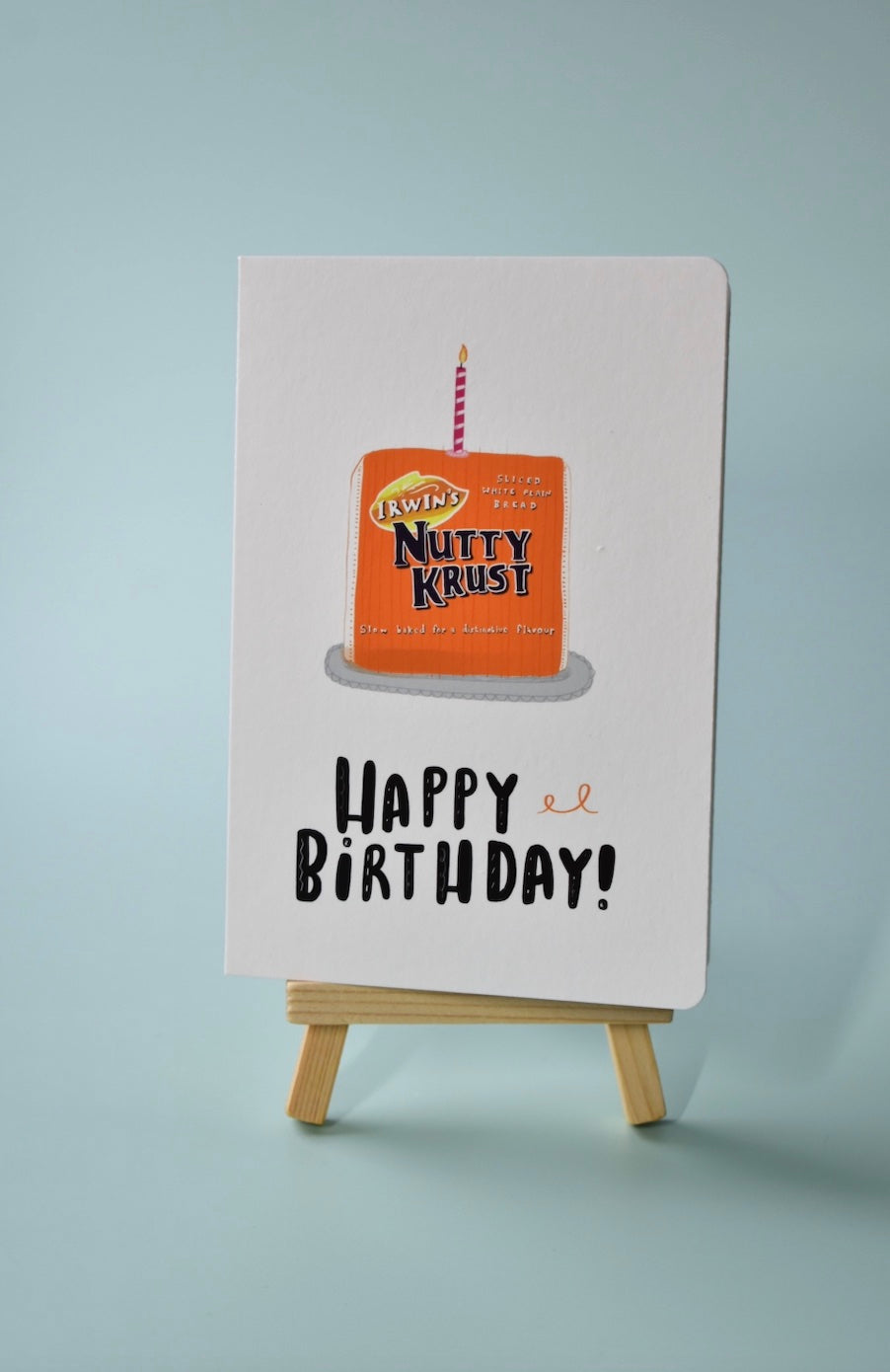 Nutty Birthday Card – PeterPaintsPictures